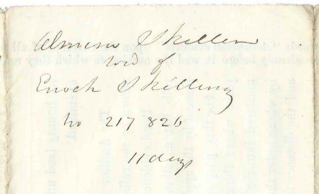 Heirlooms Reunited: 1857 Document Related to the Bounty Land ...