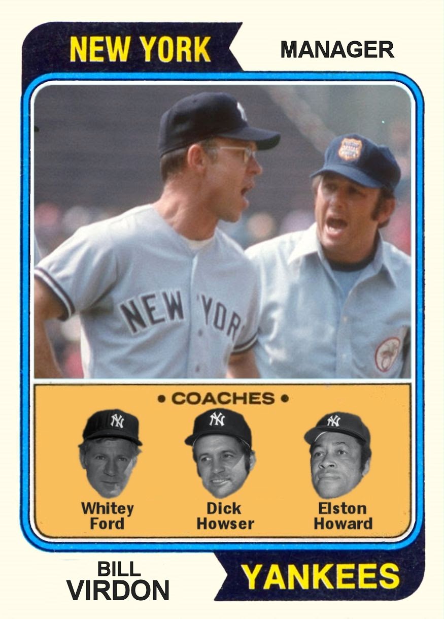 Cards That Never Were: 1974 Topps Bill Virdon