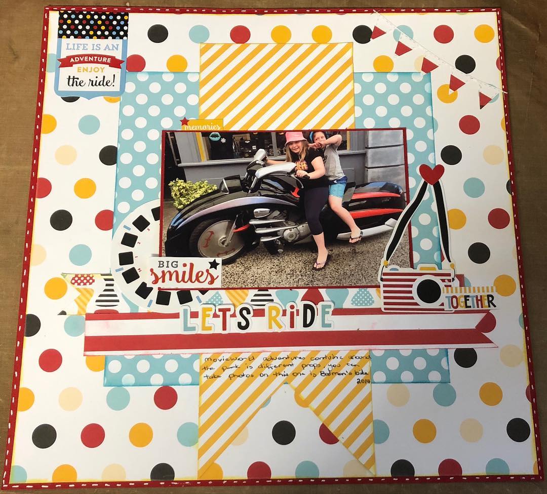 Craftastic Designs: Let's Ride Layout