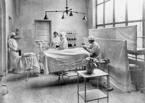 Rural North Carolina History: Rex Hospital Operating Room, 1923