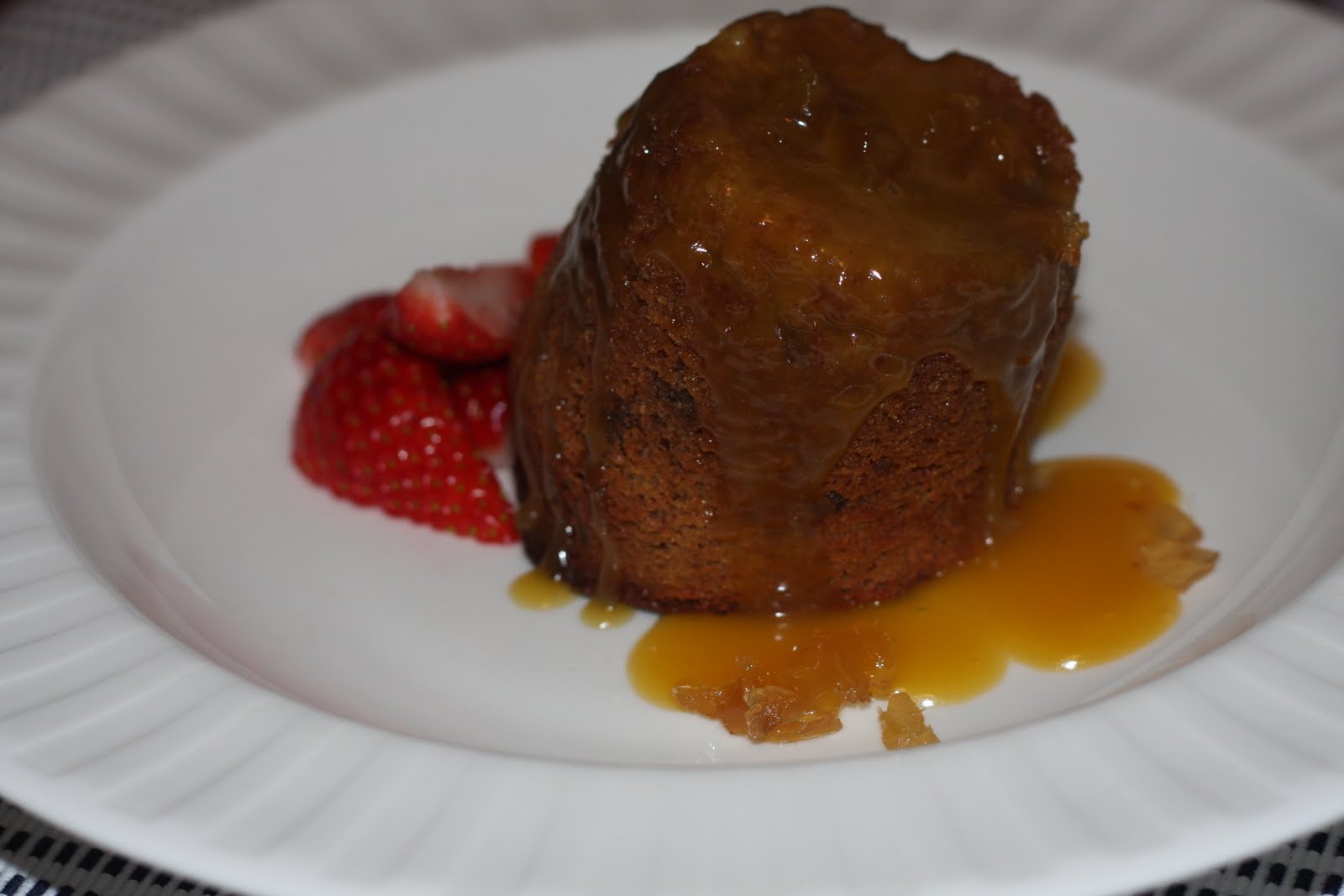 Lisa's Little Library: Steamed Ginger Puddings with Ginger Caramel Sauce