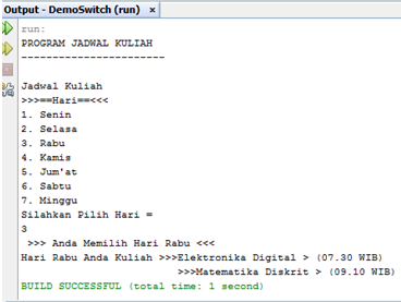 PBO JB 3 Penyeleksian If, If-Else dan Switch ~ Syahril Phantom