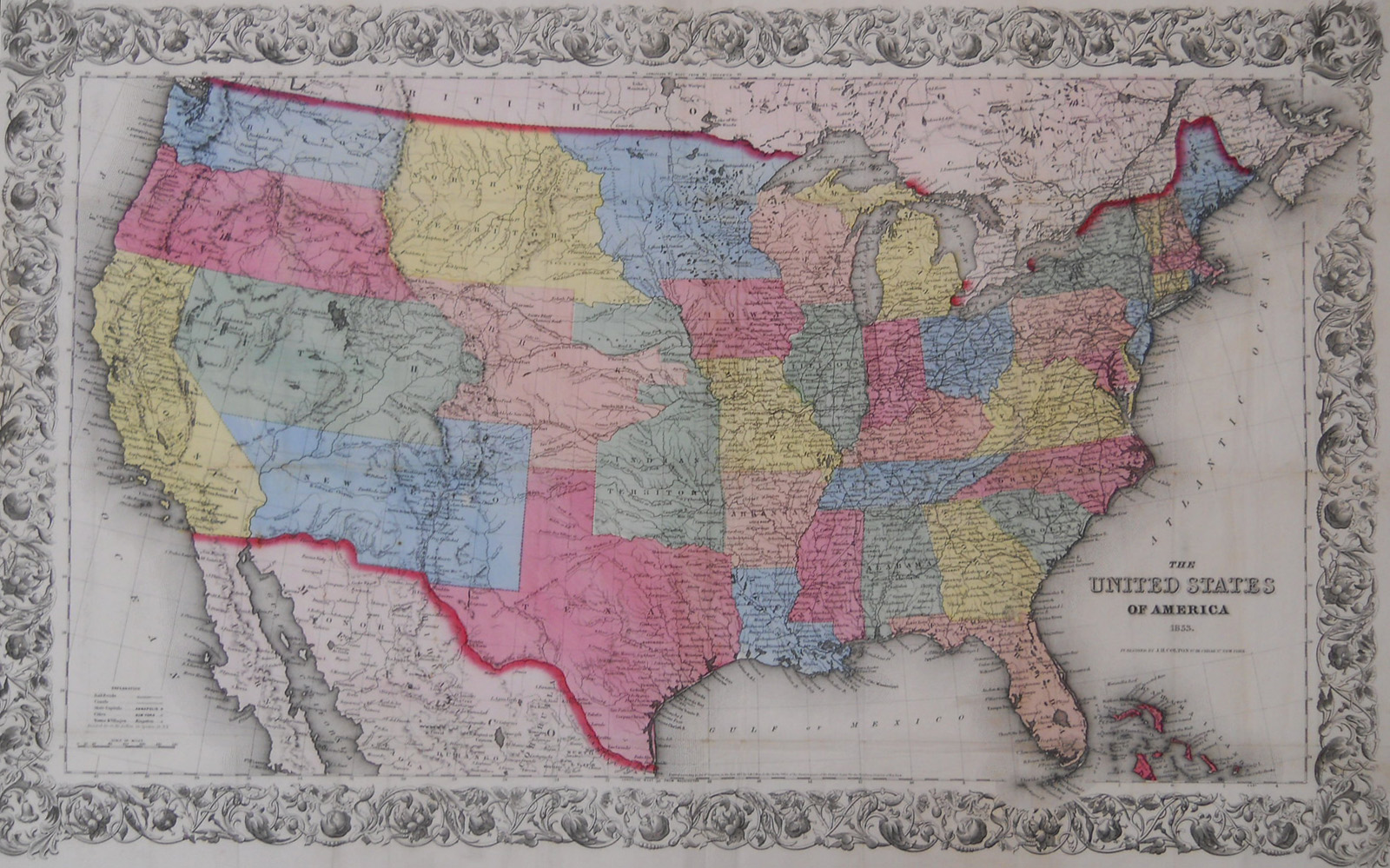 Antique Prints Blog: The origins of the Nebraska Territory