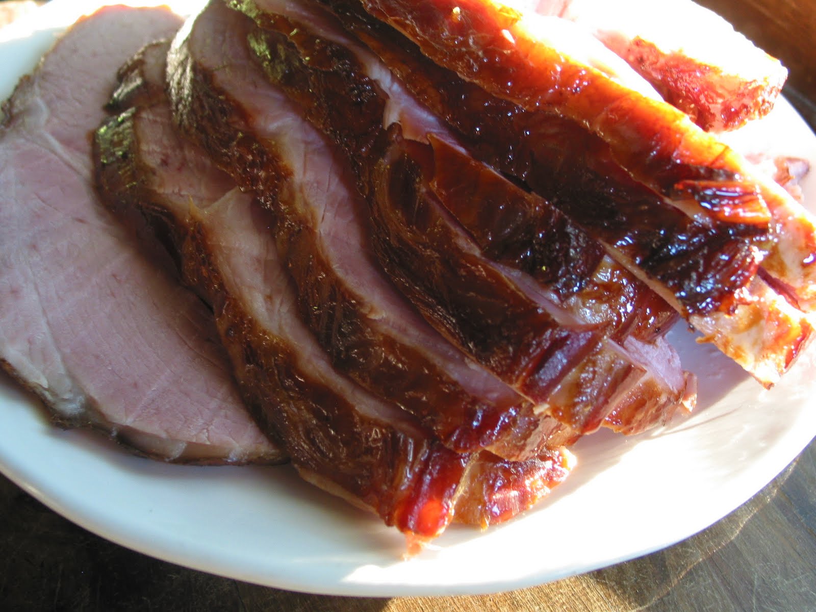 What Julia Ate: Bacon, Smoked Ham, Ham Hocks, Liver Paté even, but no ...