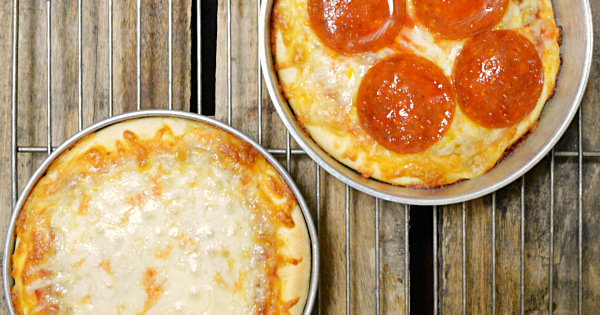 Personal Pan Pizza #FantasticalFoodFight