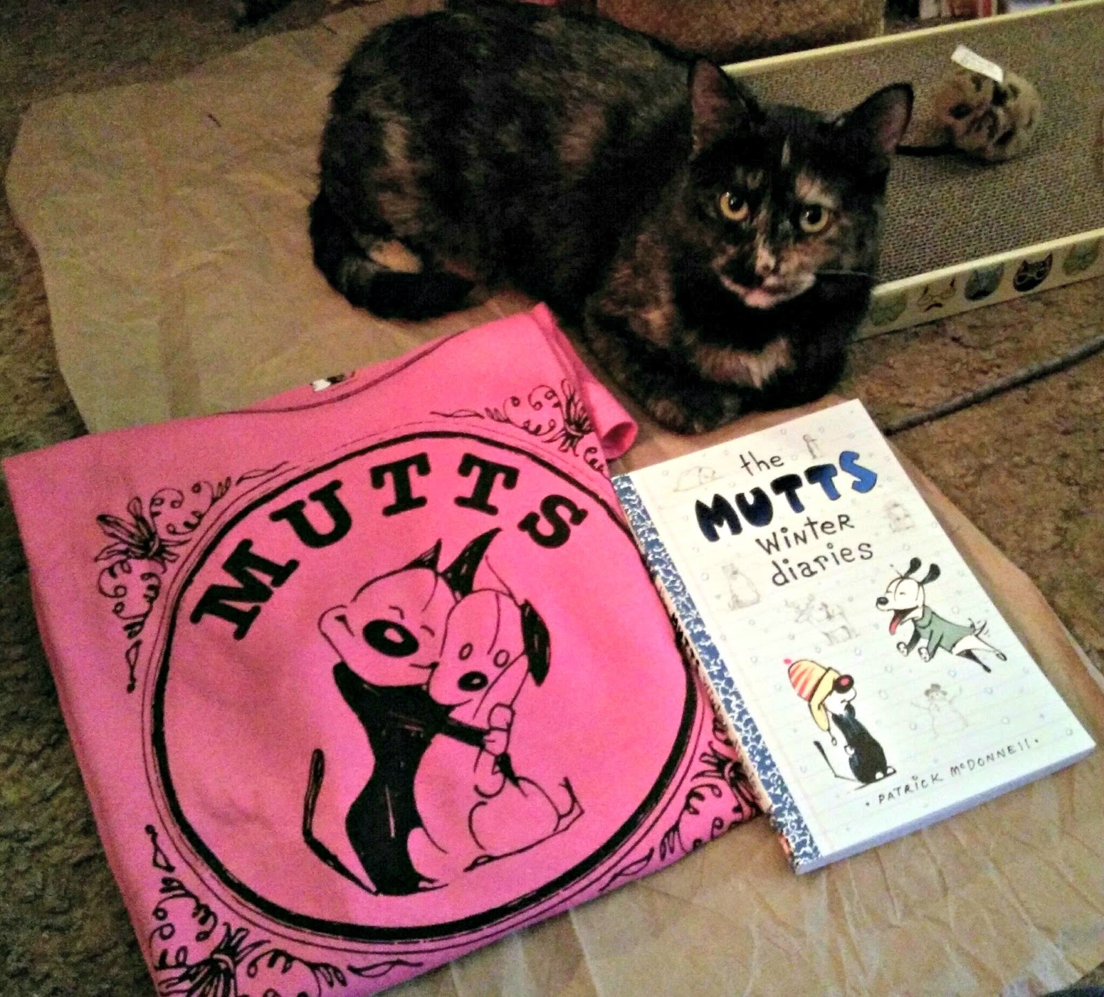 Melissa's Mochas, Mysteries and Meows: Get Cozy with Mutts Winter Diaries