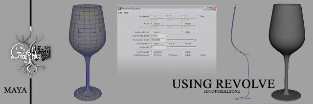 Isingrad Graphics: Maya tutorial, Revolve