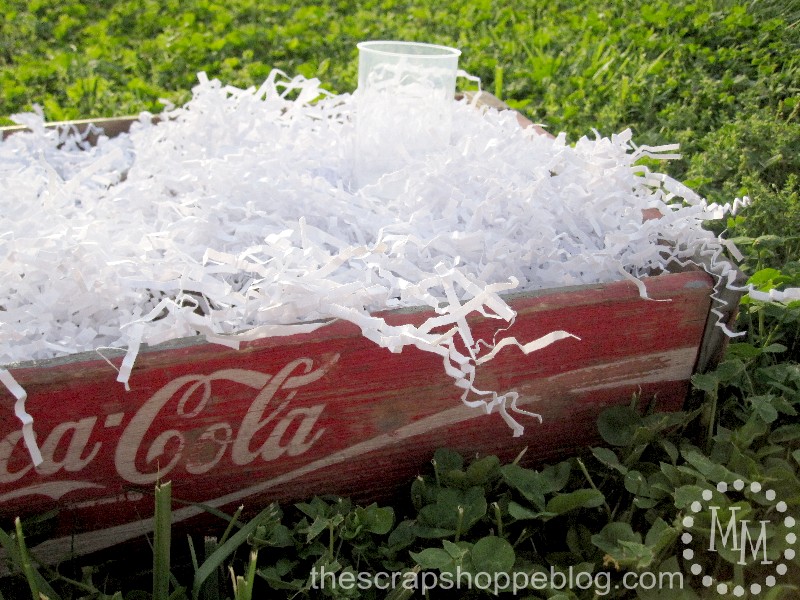 {$10} Rustic Push Pop Holder - The Scrap Shoppe