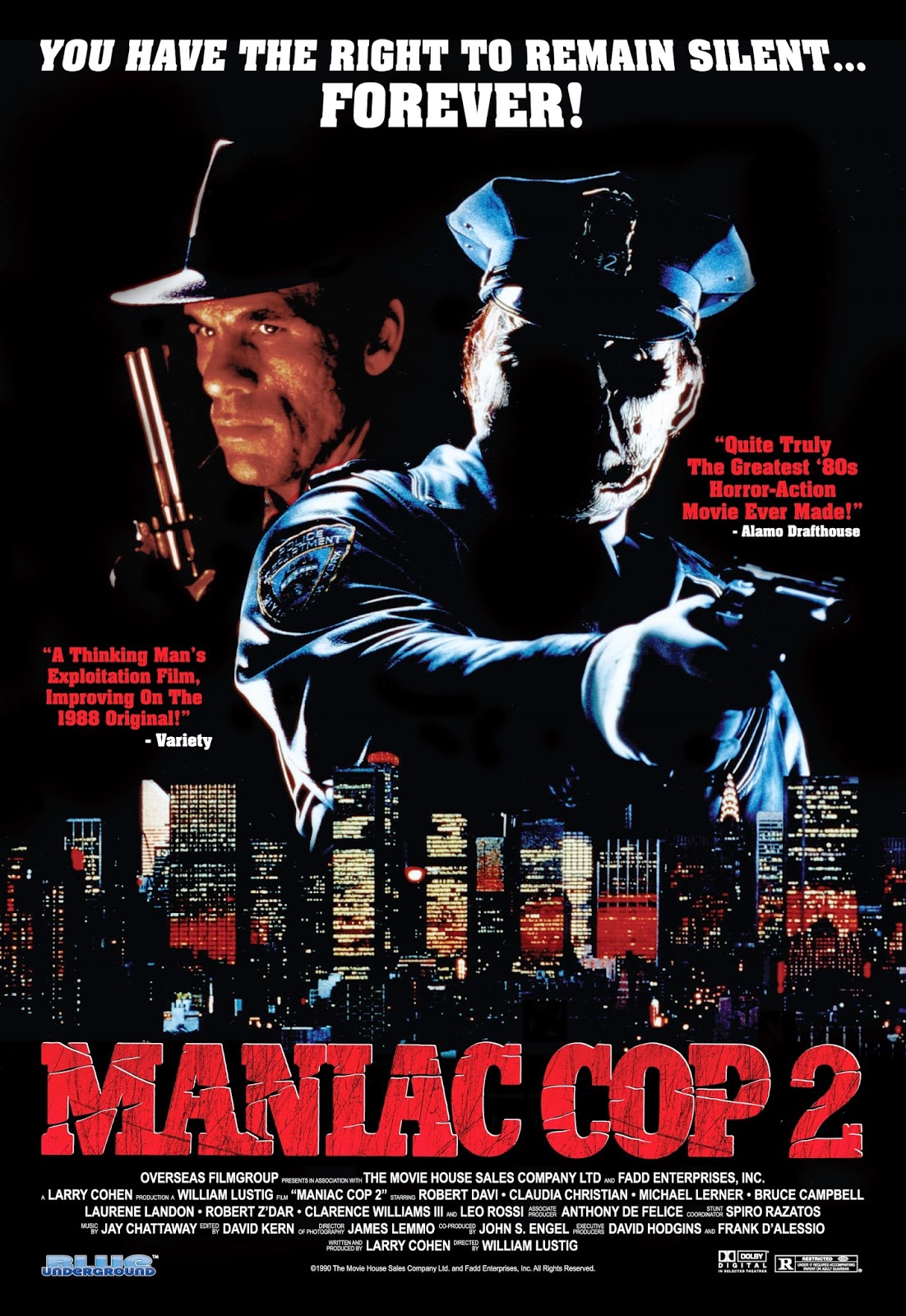 Johnny LaRue's Crane Shot: Maniac Cop 2 / Maniac Cop 3: Badge Of Silence Johnny LaRue's Crane Shot: Maniac Cop 2 / Maniac Cop 3: Badge Of Silence