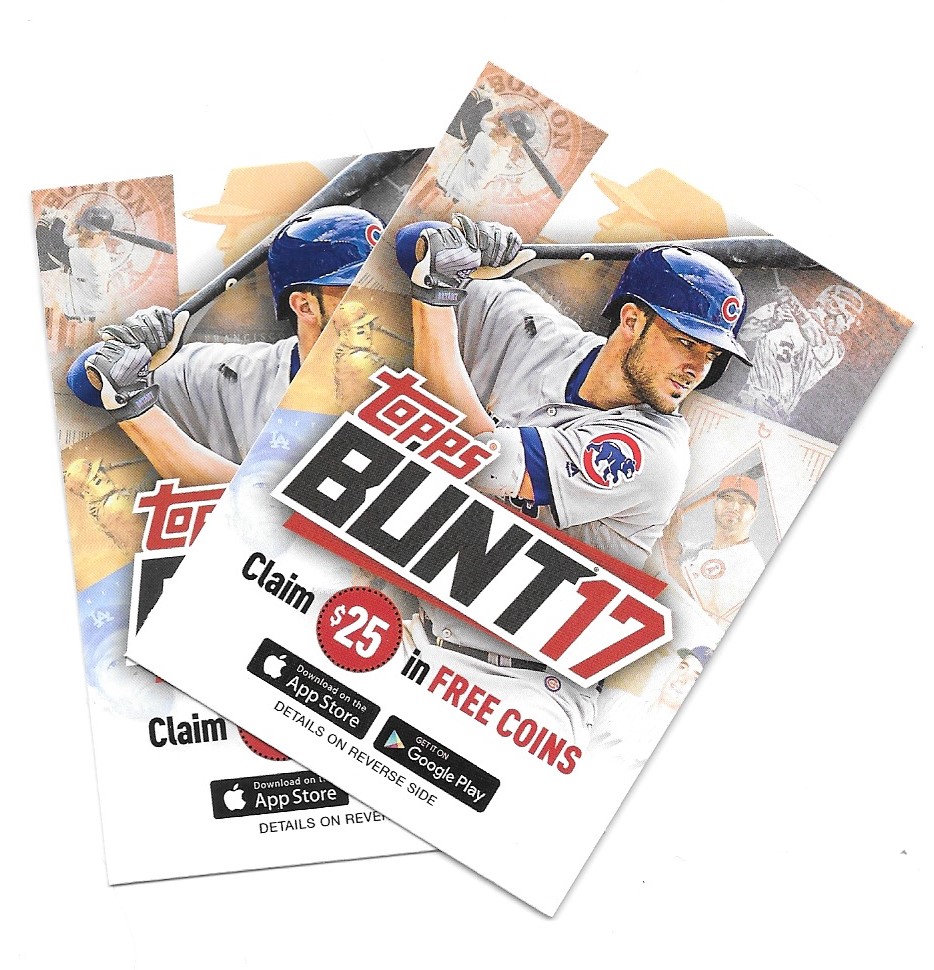 2017 Topps Bunt: Highlights from Packs 31 - 36 (in which we find a 1: ...