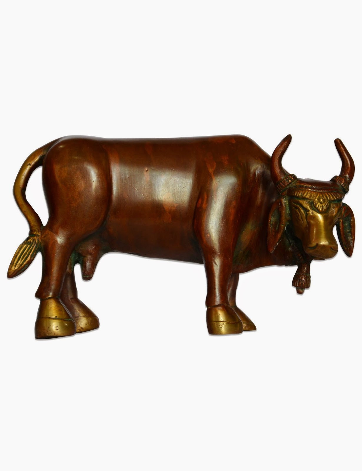 Drona India: Animal Figurine Cow ( Gau Mata )