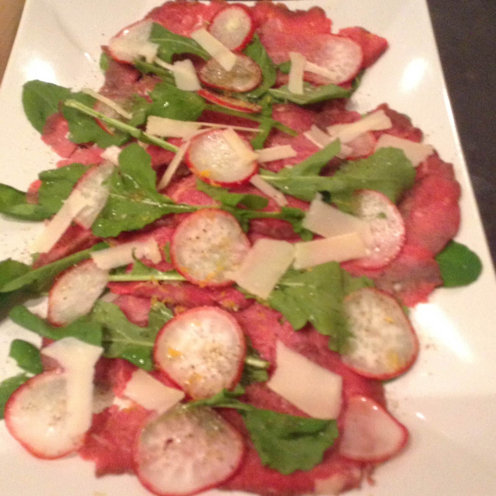 Our Little Green Kitchen: Beef Carpaccio