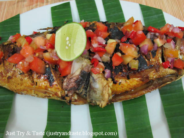 Resep Bandeng Bakar Sambal Dabu-Dabu | Just Try & Taste