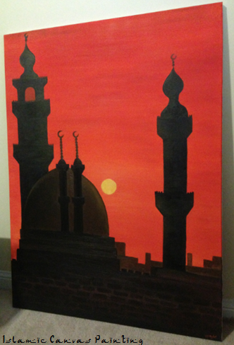 Islamic Canvas Paintings