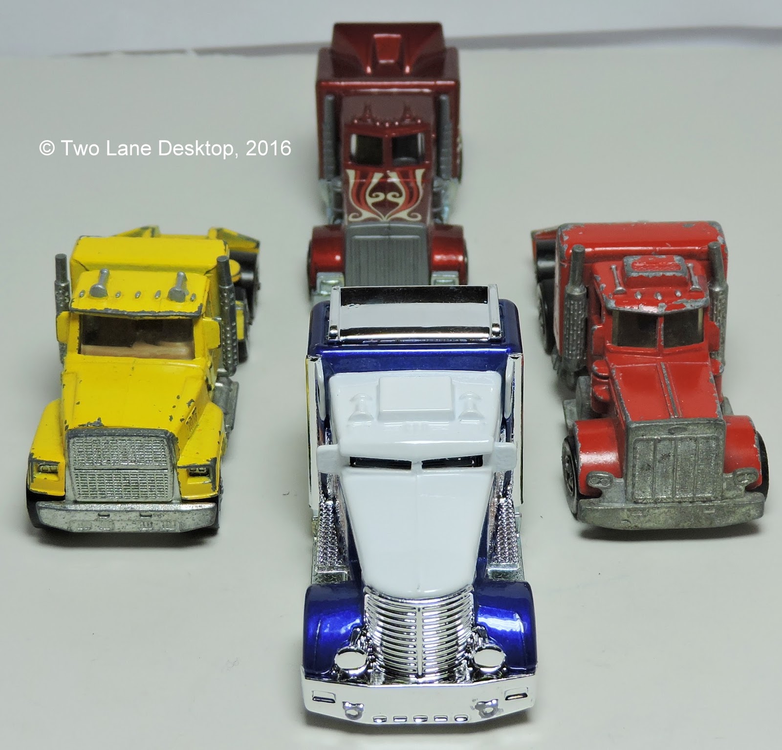 Hot Wheels Convoy's, part 1: The Steering Rigs