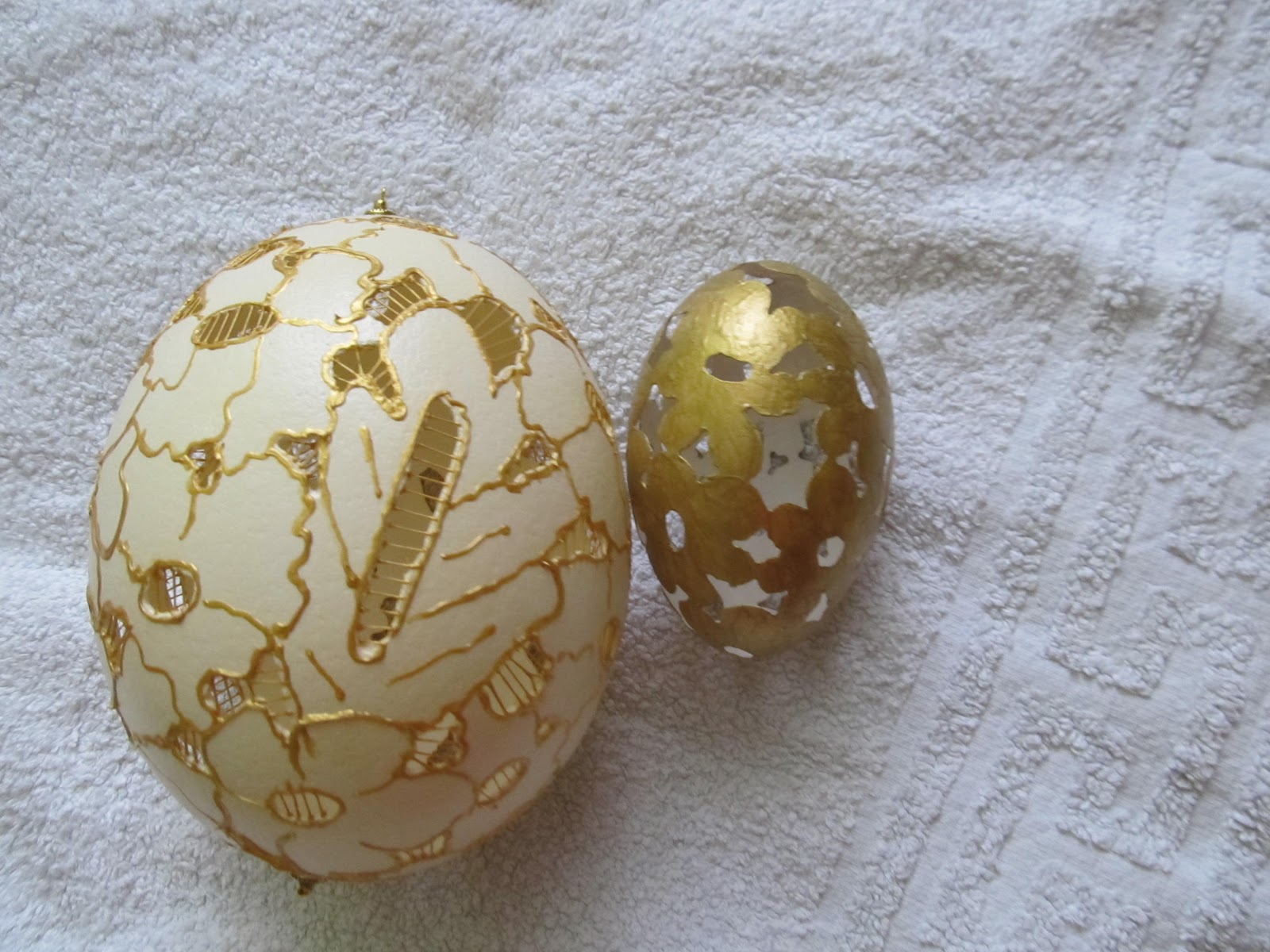 Appolinar: JAJO STRUSIA, PISANKA AŻUROWA RUCHELIE