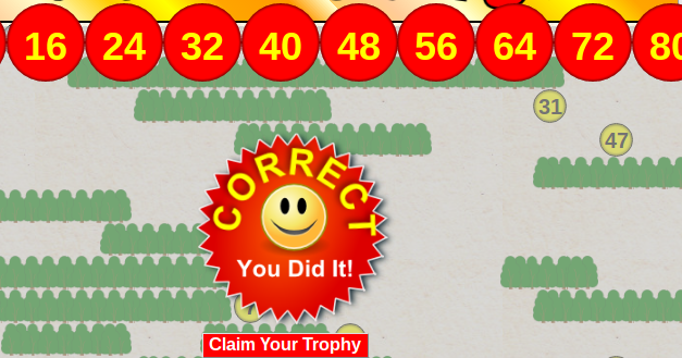 Sanujan : Tables Conga: 8 times table