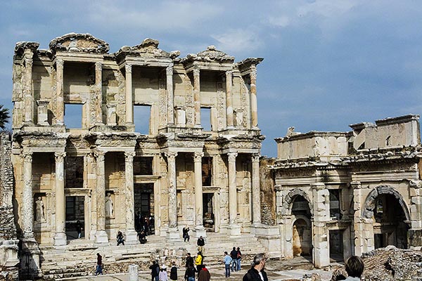 Famous building was a library