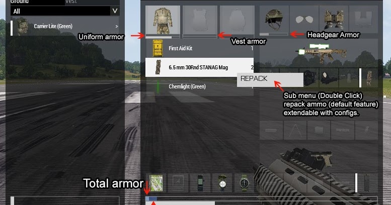 インベントリを強化する Enhanced Arma 3 Inventory アドオンが v1.2 へ | 弱者の日記^^ - Arma 3 ...