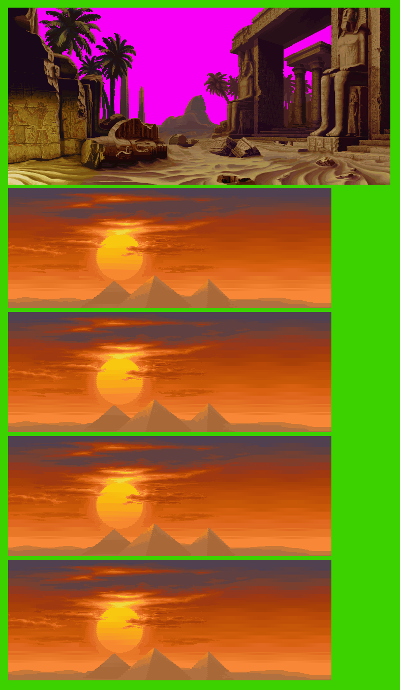 Pixel Sprite Background