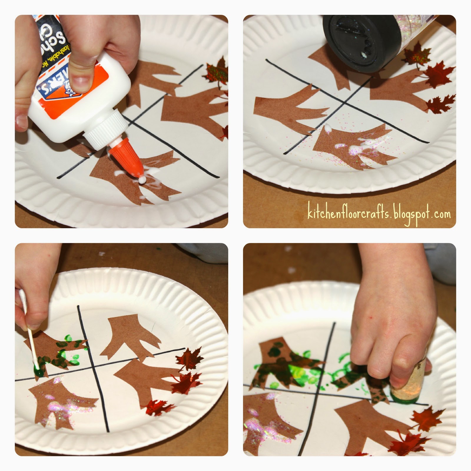 Kitchen Floor Crafts: Four Seasons Wheel