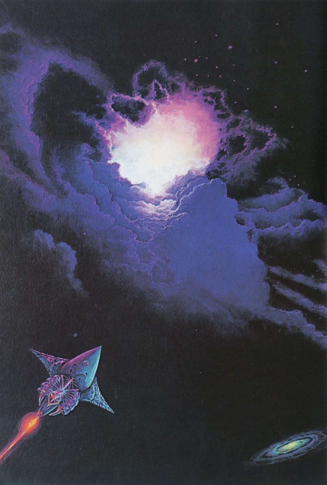 70s Sci-Fi Art: “Purple Gas”, David Higgins.