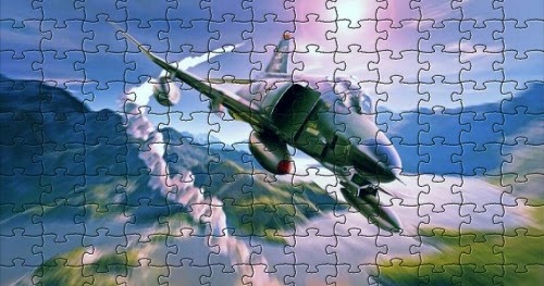 Military fighter jet ride | Puzzle Games