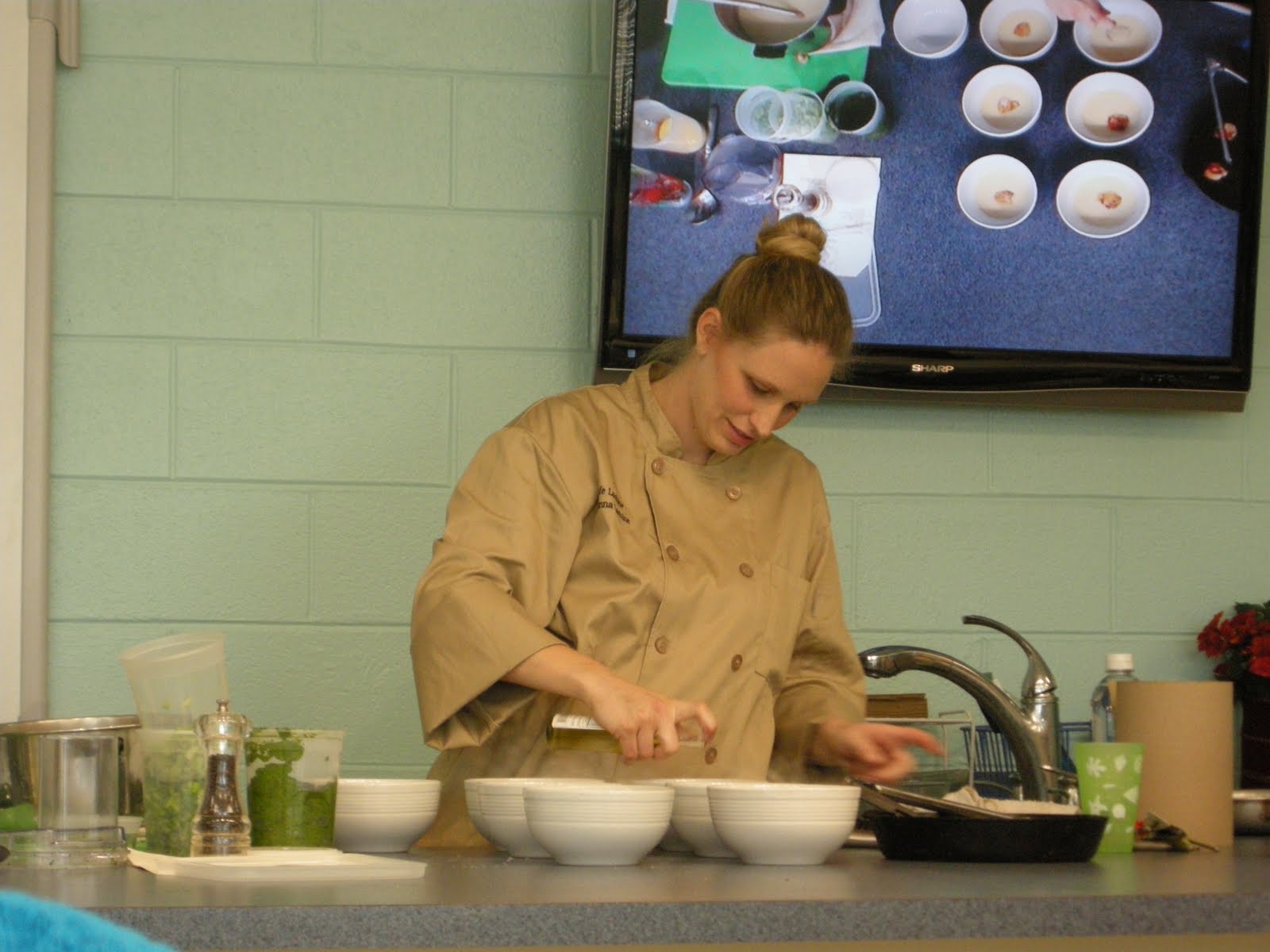 Kitchens Are Monkey Business: Cooking Class At The North Carolina Aquarium.