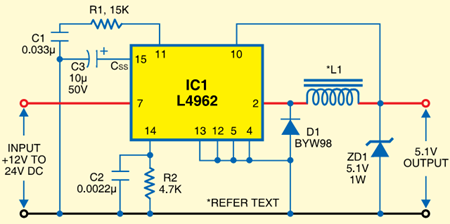 Monolithic Step-Down Switching Regulator - electronics
