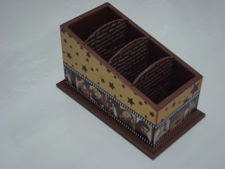 Scrap's Welize Archas: Caixa de biju e porta-controle remoto em scrap decor