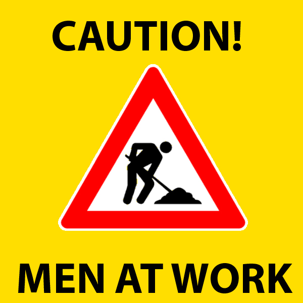 Billy's Corner: Men at Work!