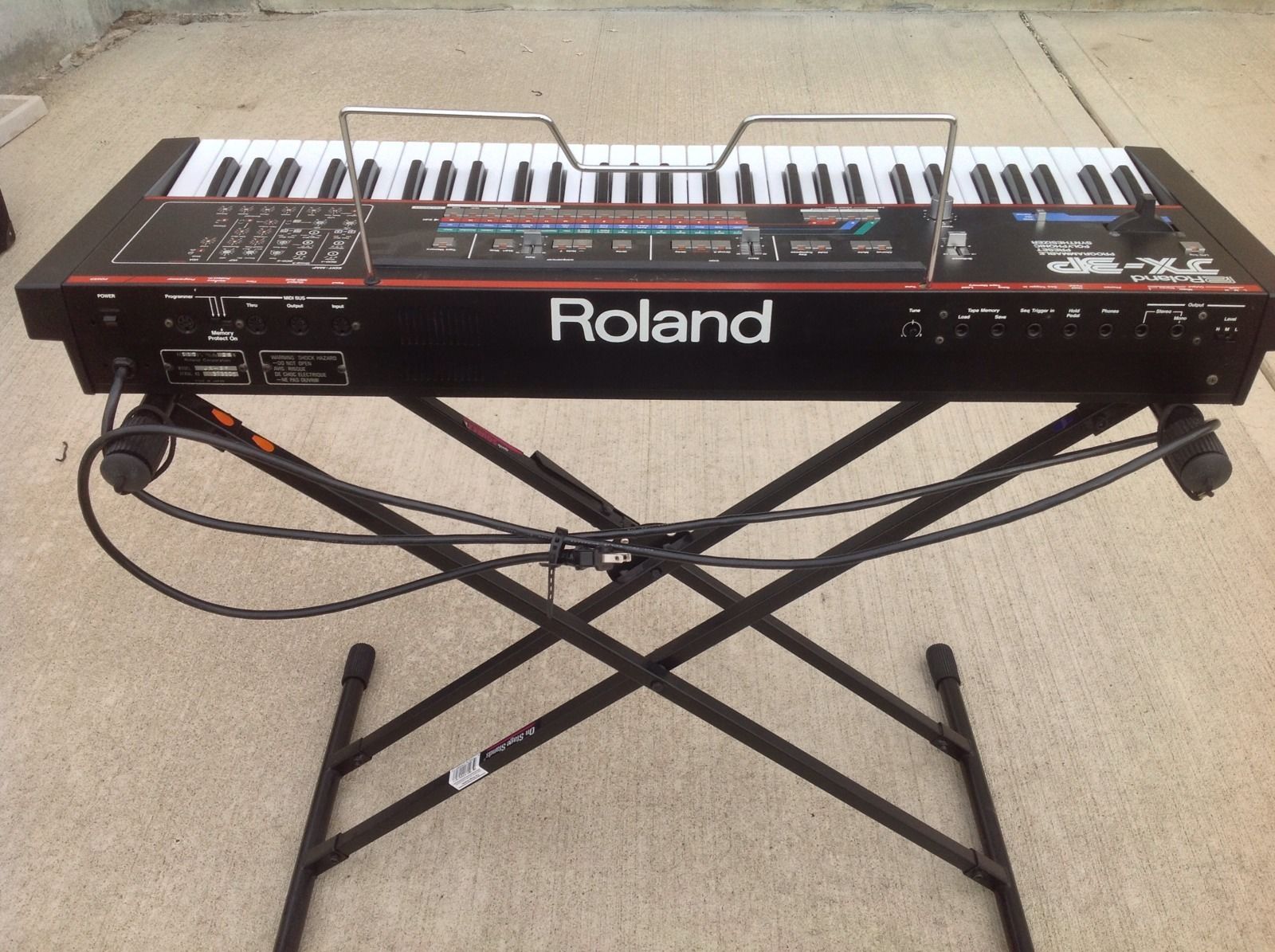 MATRIXSYNTH: Roland JX-3P Programmable Polyphonic Synthesizer SN 373300