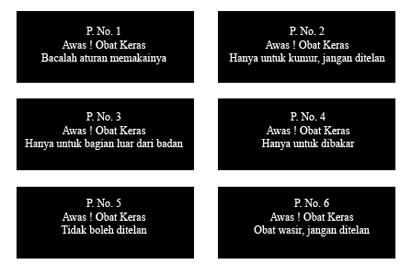 ARTI 7 LOGO SIMBOL LAMBANG KEMASAN OBAT - Be a Nurse