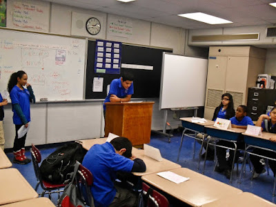 MS118 - Mr. Klein's 6th grade ELA: Classes 609 and 610 Debate for NYU ...
