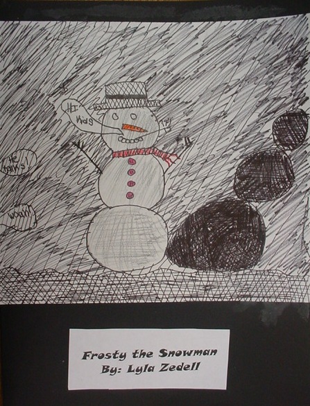 Mrs. Knight's Smartest Artists: Illustrating a character: 4th grade