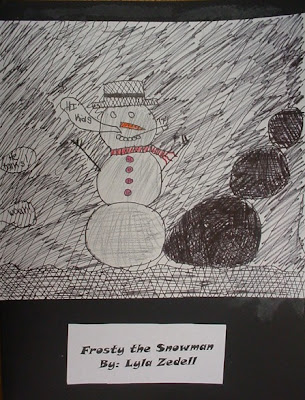 Mrs. Knight's Smartest Artists: Illustrating a character: 4th grade