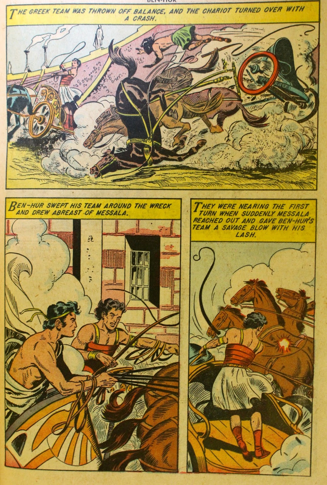 Little Worlds : Ben-Hur - The Classics Illustrated Comic