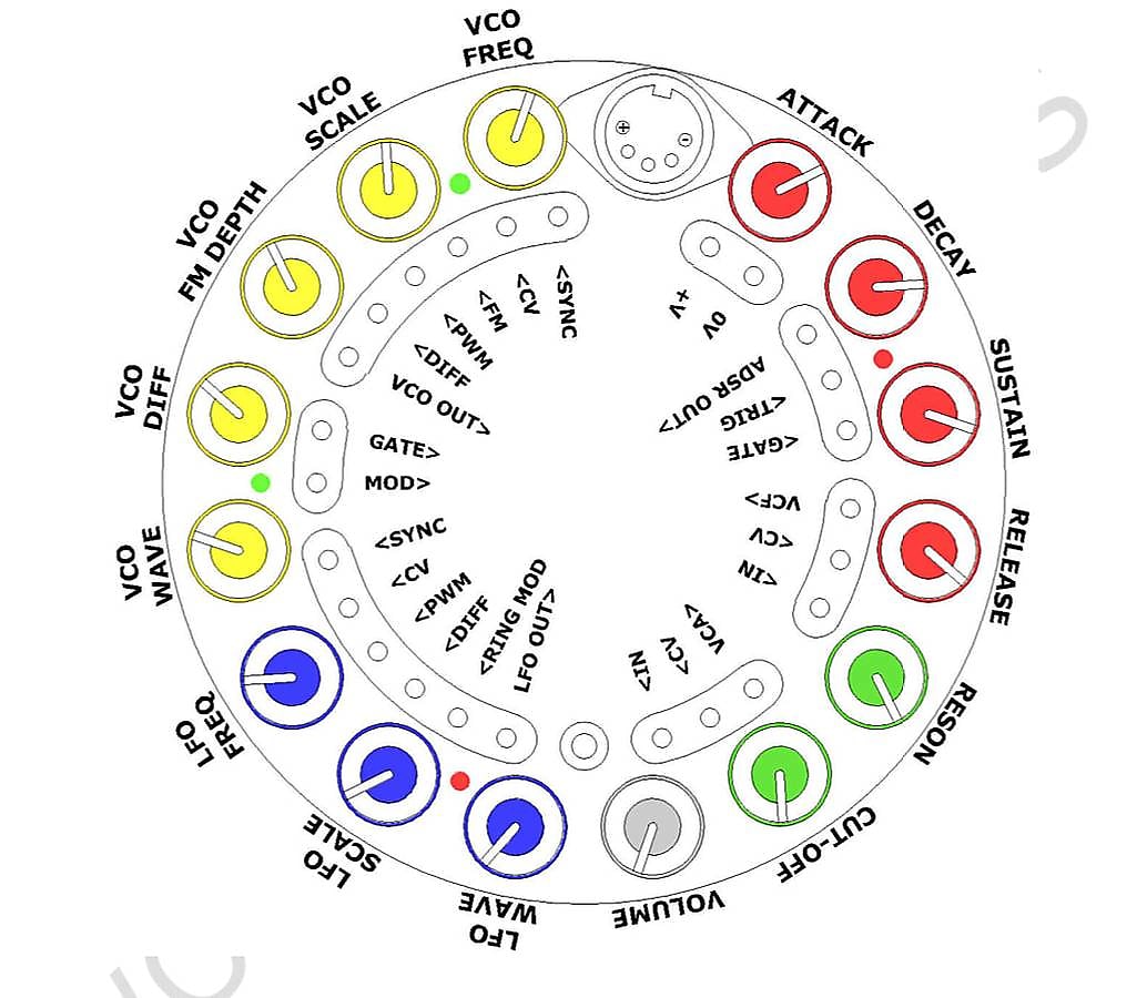 MATRIXSYNTH: Chimera BC16 Modular analog synth