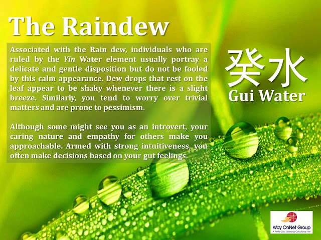 Master Goh Guan Leong's Bazi Notes: 10 Heavenly Stems - 癸水 (Yin Water)