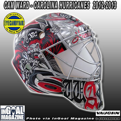 I Love Goalies!: Cam Ward 2012-13 Mask
