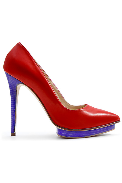 Red Shoes Fashion Trends in Summer-Spring 2012-2013 - blondelacquer