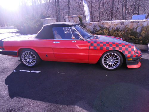MotoExotica Checkerboard Alfa Spider Riddler back for sale? - DailyTurismo