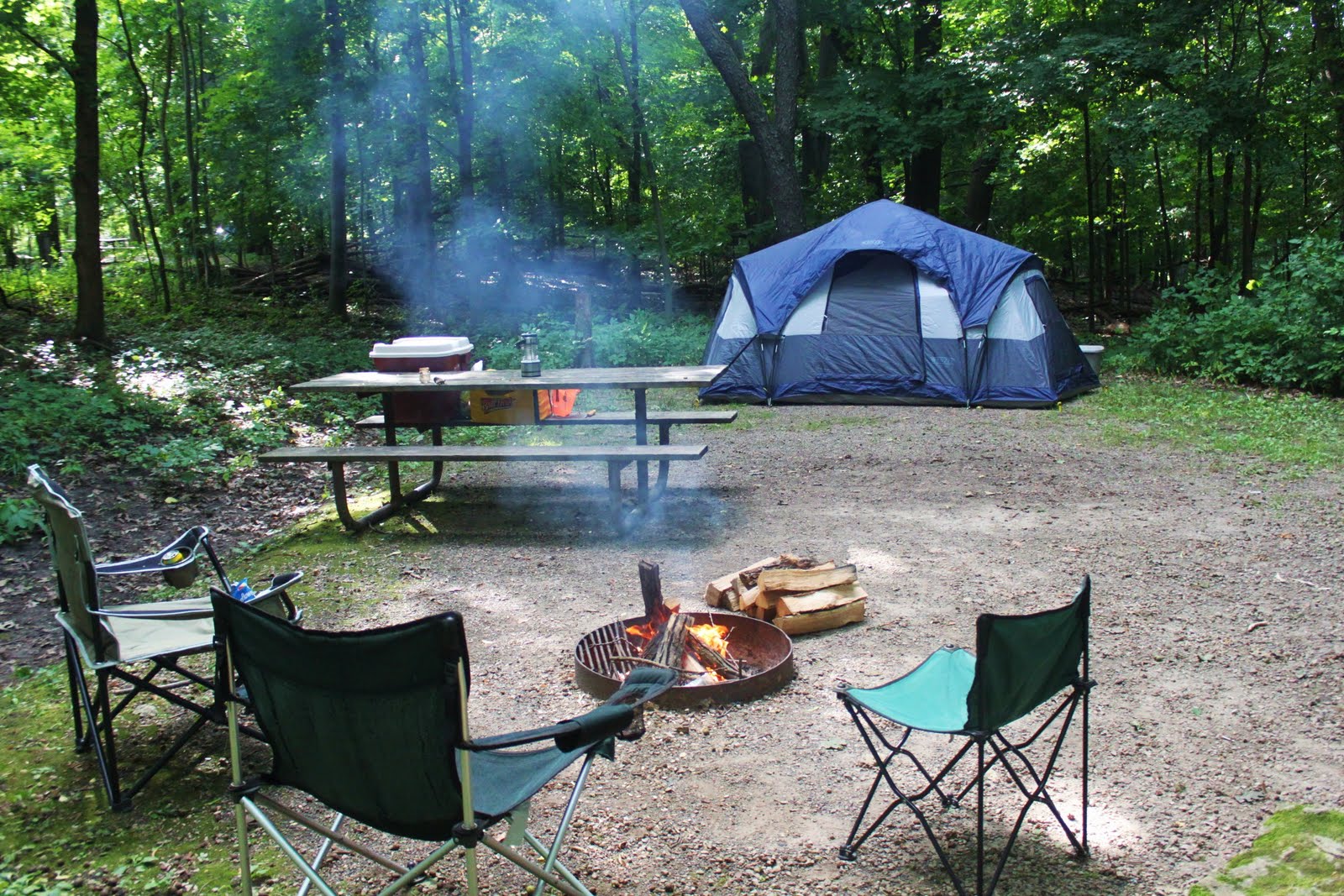 Russman's spot: Camping at Mount Frontenac State Park MN