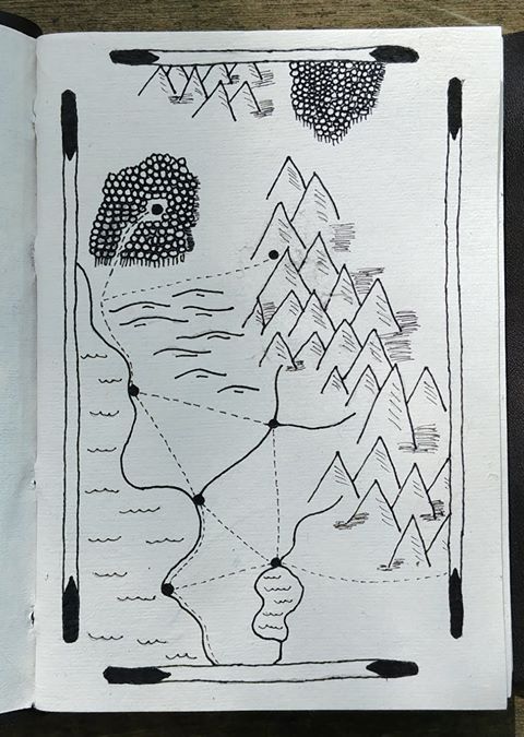 Hand Drawn Cartography -- By Stu Glennie - Simple Fantasy Maps