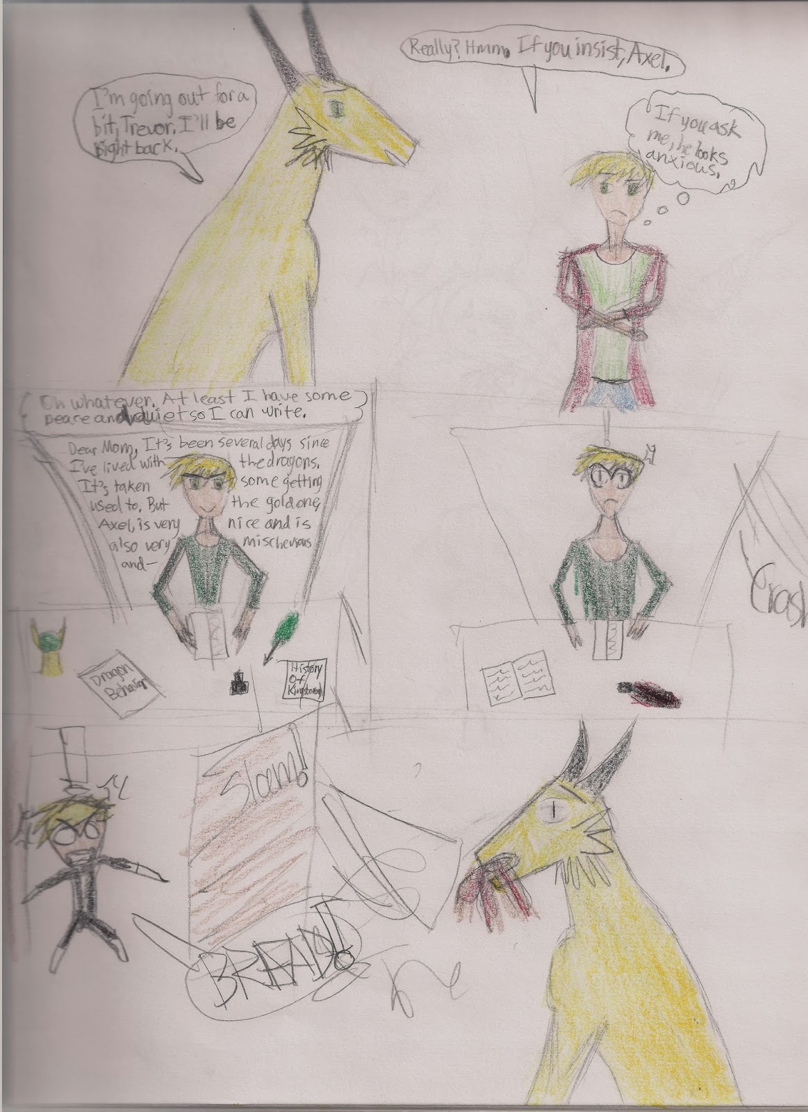 Fantasia: Dragon Comics: Axel the Food Thief