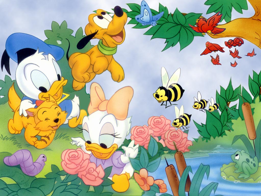 Free Animated Wallpapers: Disney Cartoon Wallpaper
