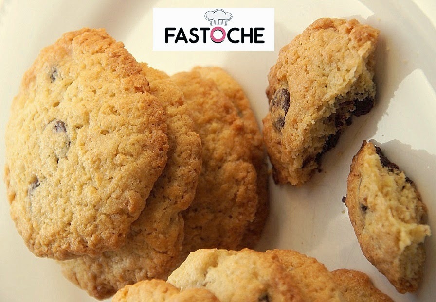 Bienvenue chez Spicy: Cookies au chocolat et noix fastoche