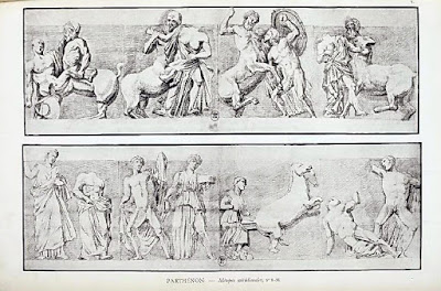 The Parthenon Metopes ~ The Parthenon Sculptures