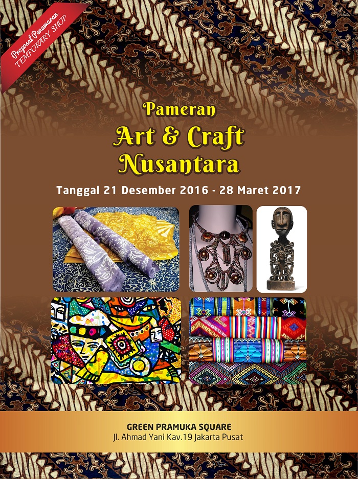 REAL TALENT MAGAZINE: #myevent : Pameran Art & Craft Nusantara – Jakarta