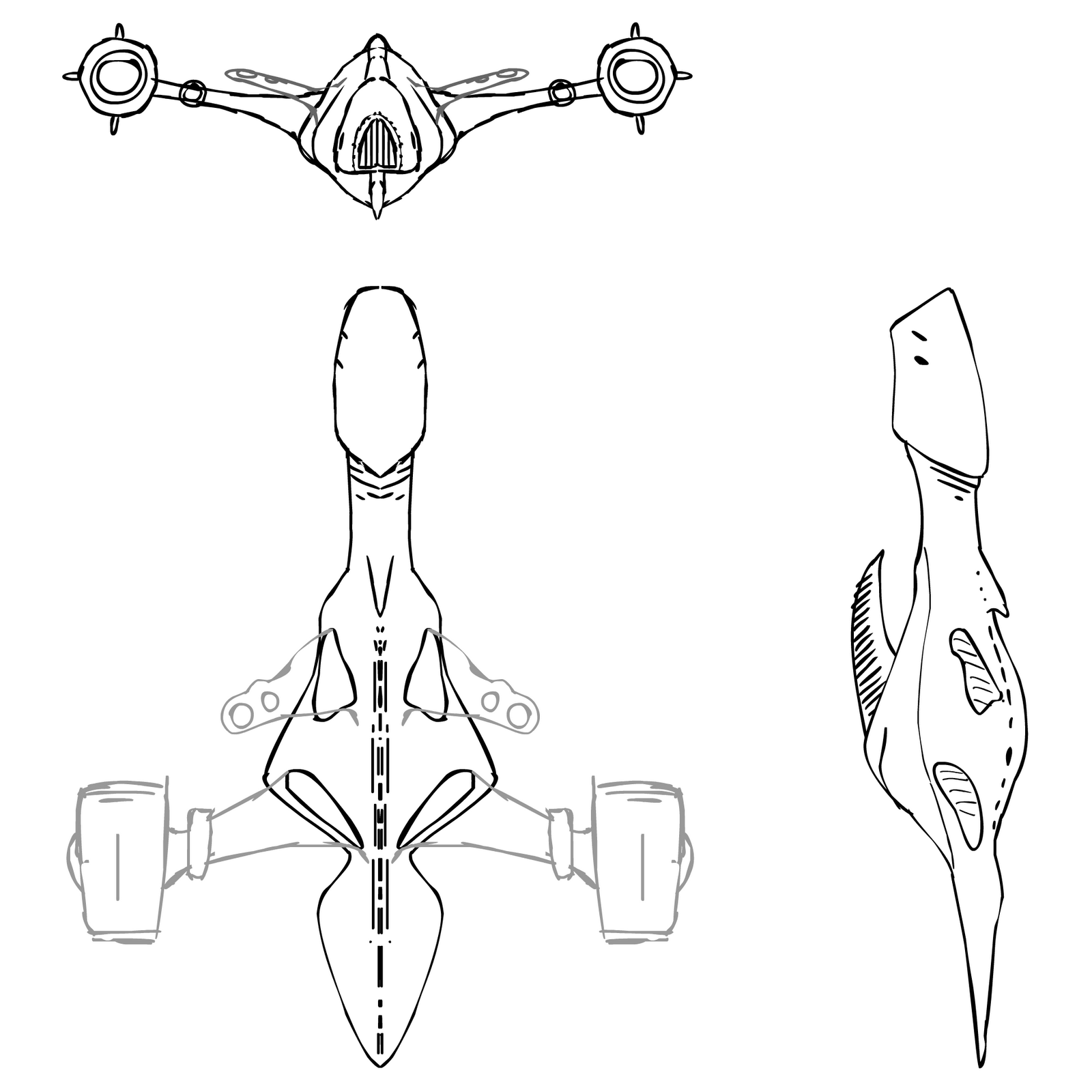Demmy's animation: Modelling a monster